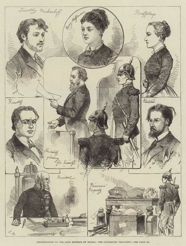 Assassination of the late Emperor of Russia, the Condemned Prisoners