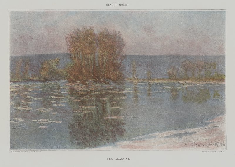 The Ice Floes by Claude Monet: Buy fine art print
