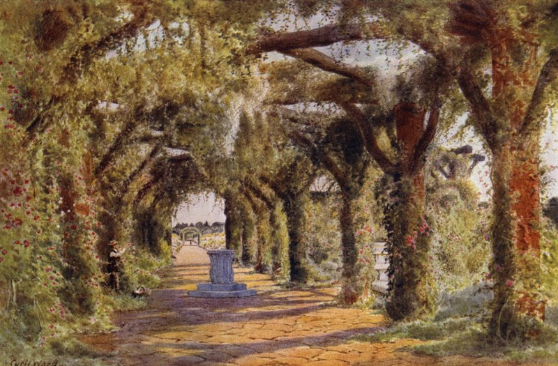 The Pergola, Sandringham by Cyril Ward: Buy fine art print