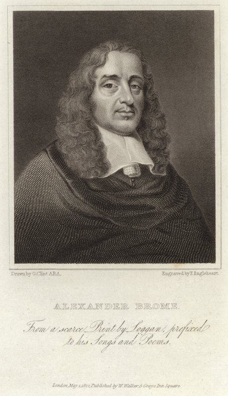 Alexander Brome - English Poet by David Loggan