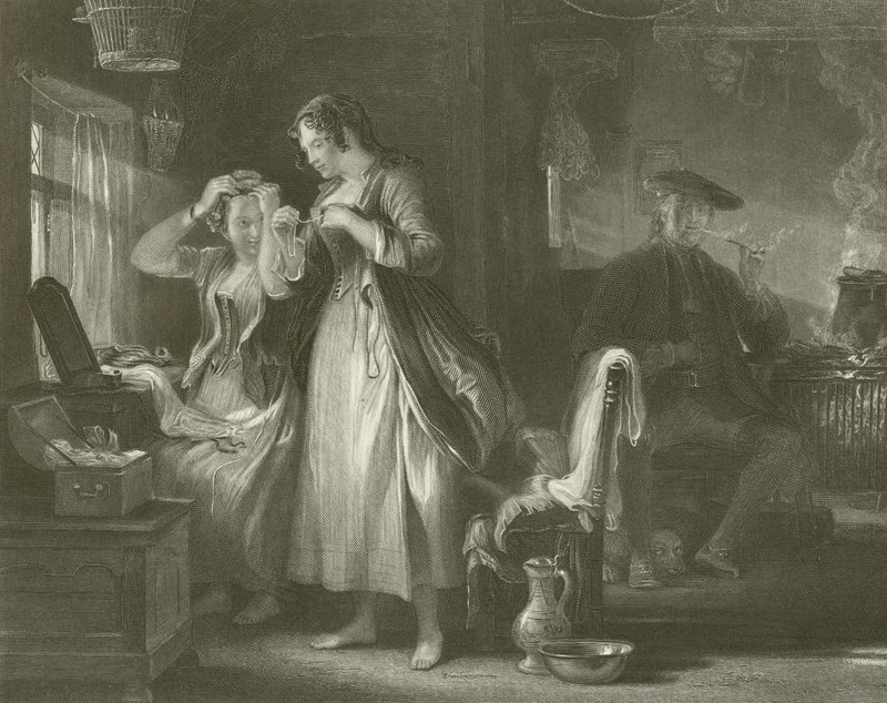 The Cottage Tollet by David Wilkie: Buy fine art print