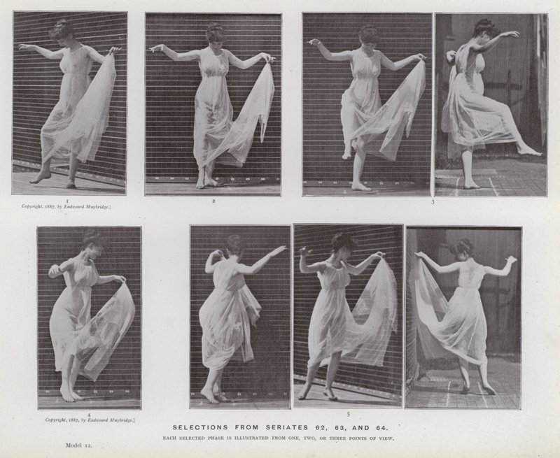 The Human Figure in Motion: Selections from series 62, 63, and 64