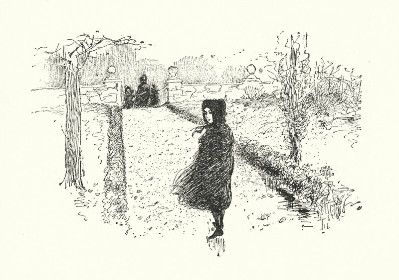 Illustration for Jane Eyre by Charlotte Bronte