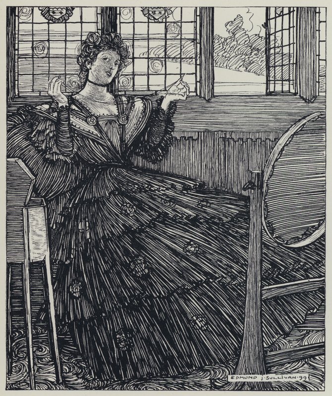 Illustration for A Dream of Fair Women and Other Poems