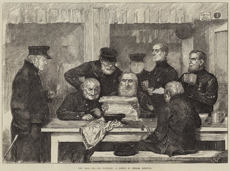 New Wars and Old Warriors, a Sketch in Chelsea Hospital