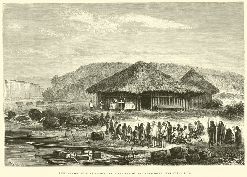 Performance of Mass Before the Departure of the Franco-Peruvian Expedition
