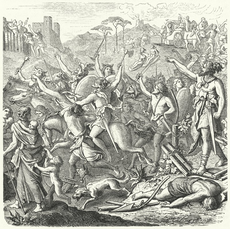 Invasion of Roman Territory by the Cimbri, Late 2nd Century BC