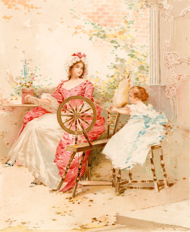 Learning to Spin by Edward Percy Moran: Buy fine art print