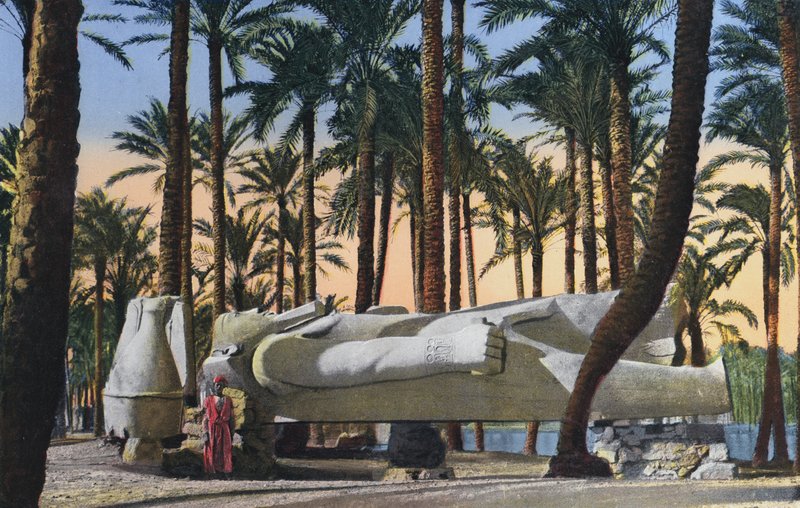 Cairo, Statue of Menphis by Egyptian Photographer