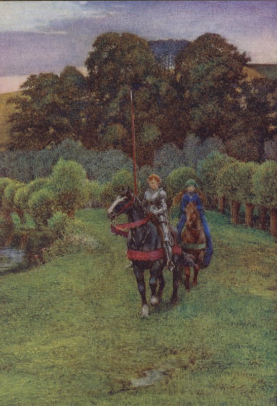 Illustration for Idylls Of The King by Alfred Lord Tennyson