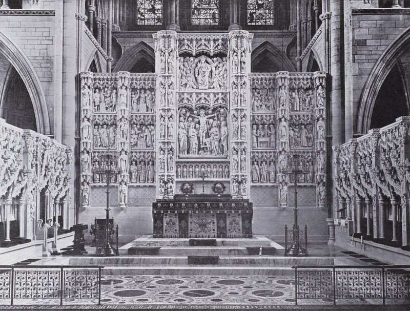 Altar and Reredos, Truro Cathedral by English Photographer