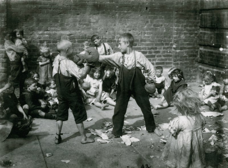 Child Poverty, London by English Photographer