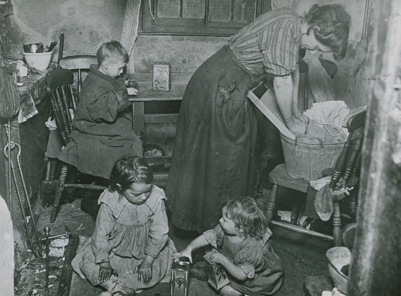 Child Poverty, London by English Photographer