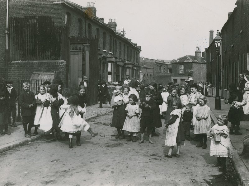 Child Poverty, London by English Photographer