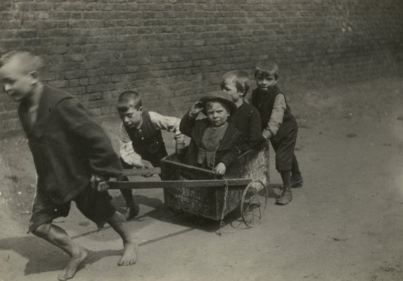 Child Poverty, London by English Photographer