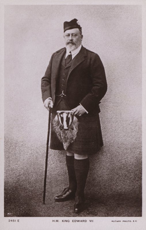 King Edward VII by English Photographer: Fine art print