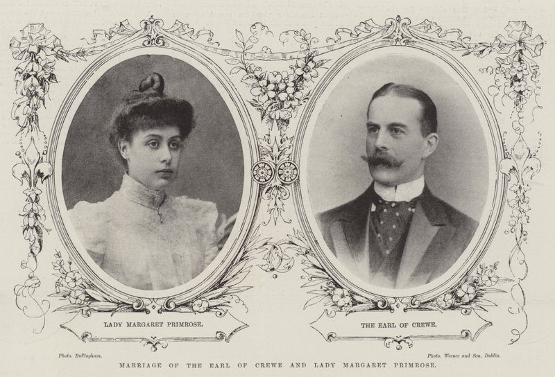 Marriage of the Earl of Crewe and Lady Margaret Primrose