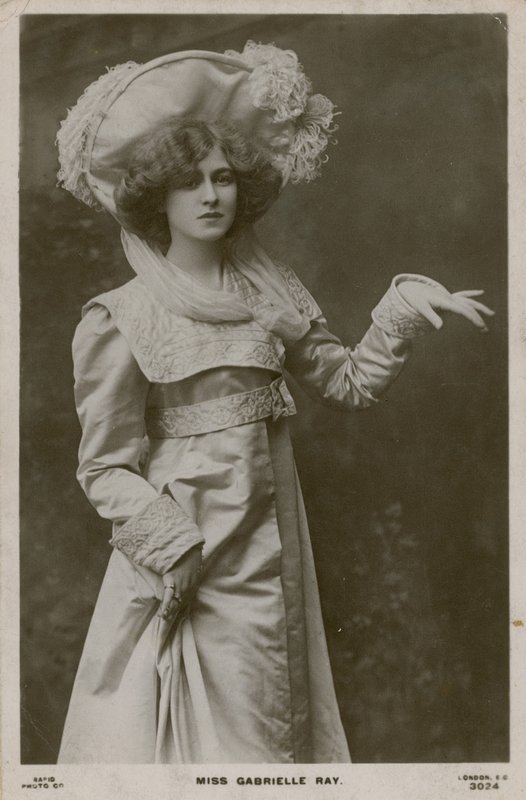 Miss Gabrielle Ray by English Photographer: Fine art print