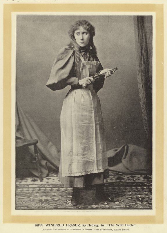 Miss Winifred Fraser as Hedvig in The Wild Duck
