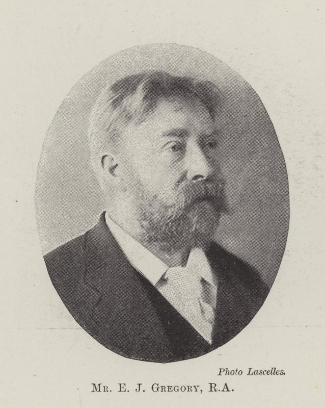Mr E J Gregory, RA by English Photographer: Fine art print