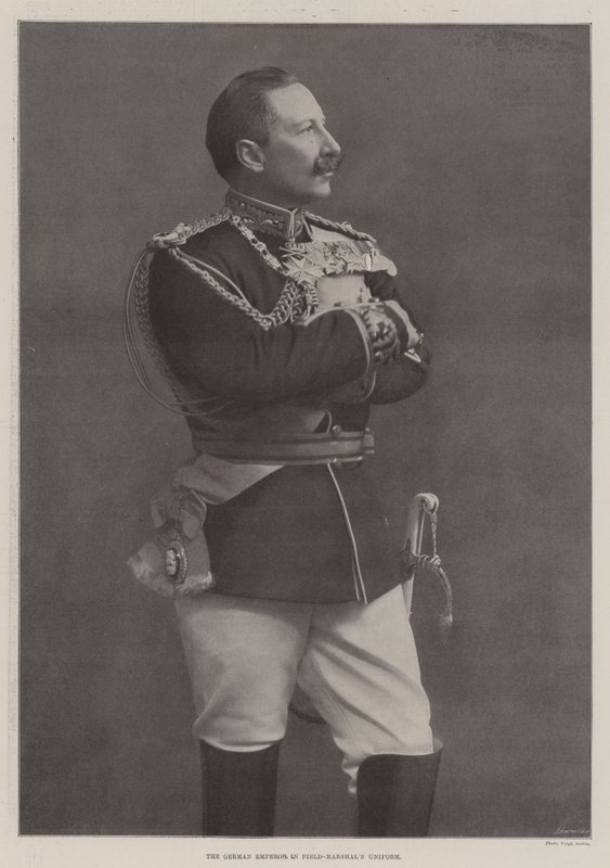 The German Emperor in Field-Marshal's Uniform