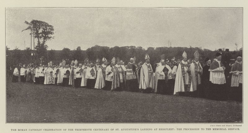 The Roman Catholic Celebration of the Thirteenth Centenary of St ...