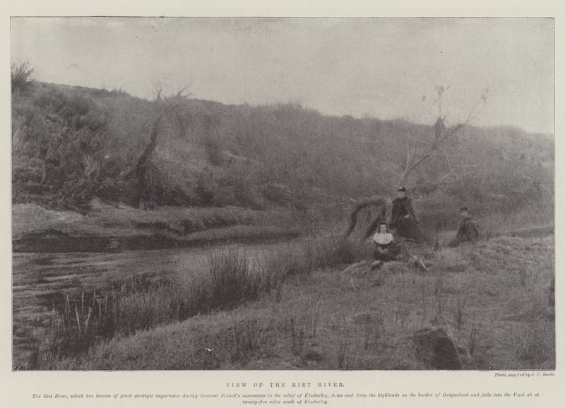 View of the Riet River by English Photographer
