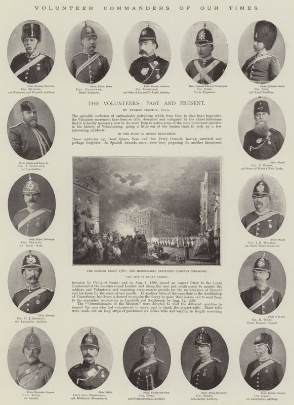 Volunteer Commanders of Our Times by English Photographer