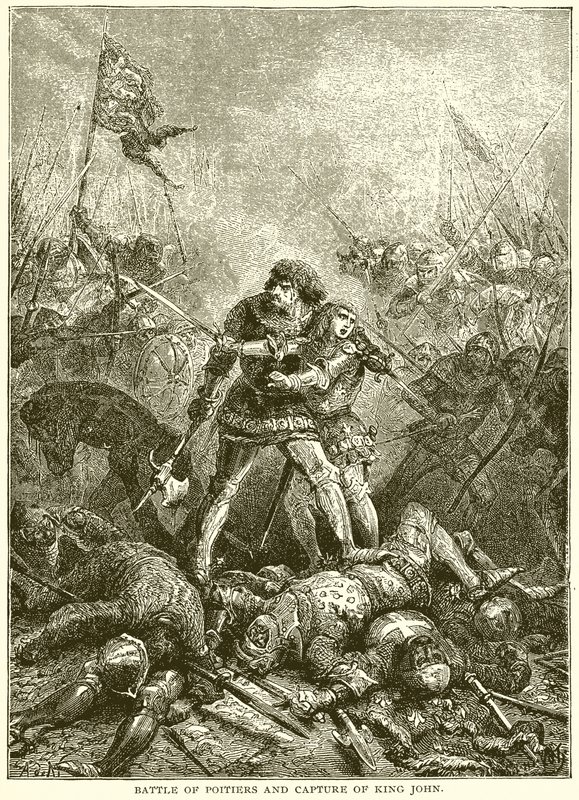 Battle of Poitiers and Capture of King John