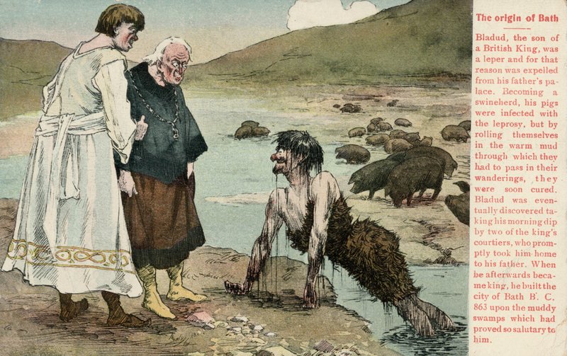 Bladud, a Legendary King of the Britons Who Was Said to Have Founded ...