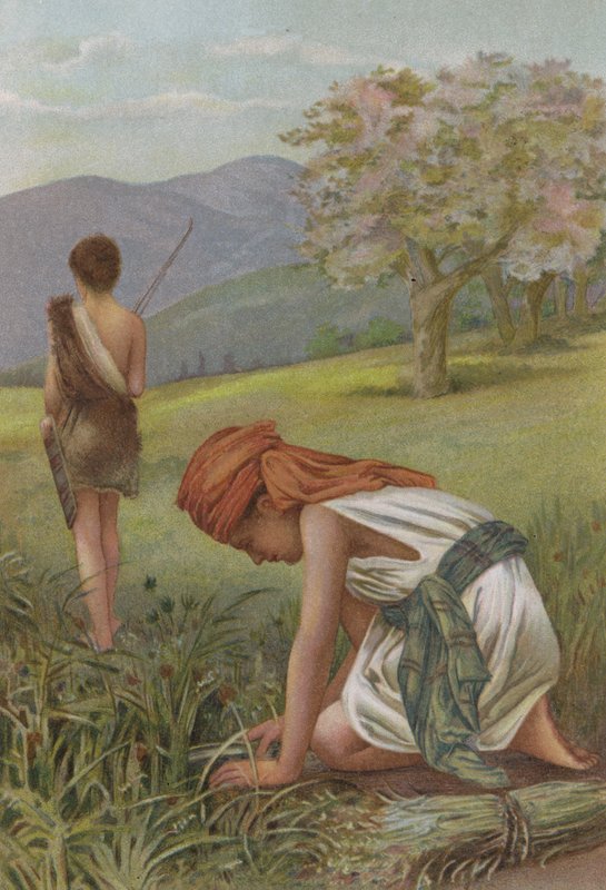Esau and Jacob by English School: Buy fine art print