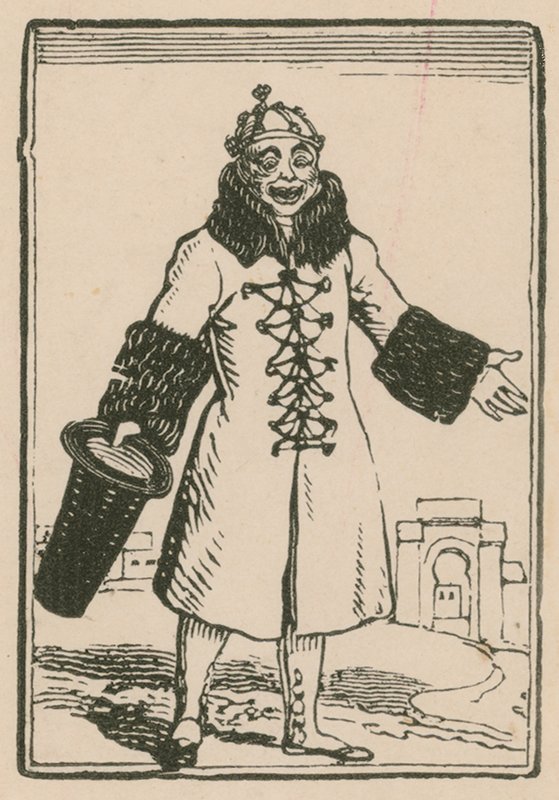 Joseph Grimaldi as Clown singing All the World in Paris, Surrey Theatre ...