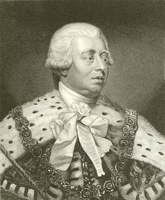 King George III by English School: Buy fine art print