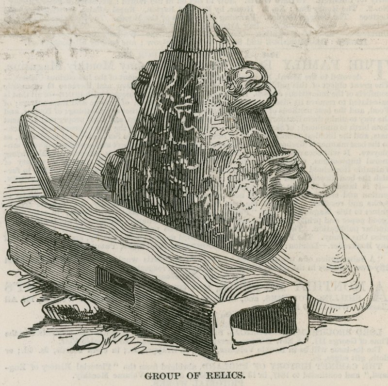 Roman Villa Discovered in Lower Thames Street, London: Group of Relics