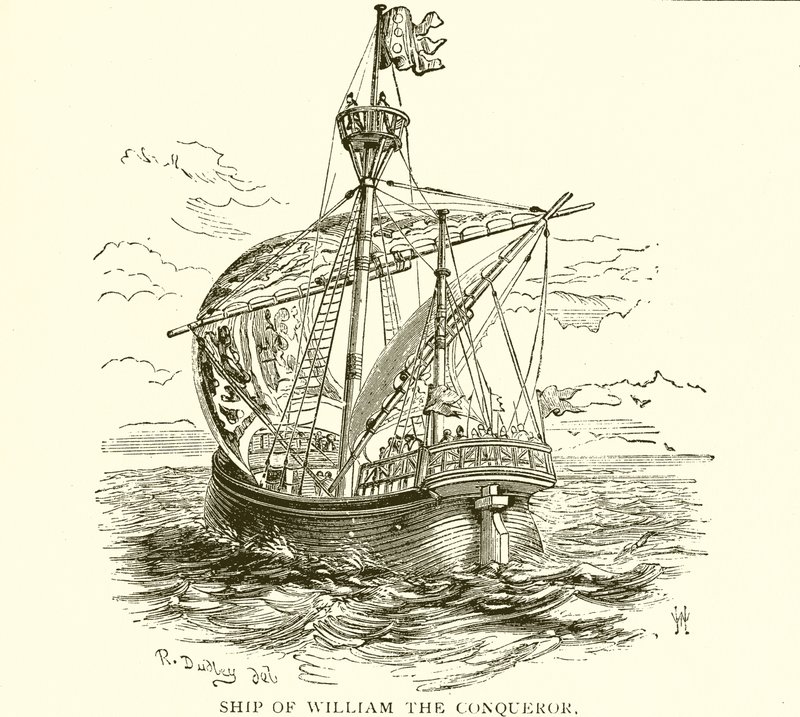 Ship of William the Conqueror, Intersecting Norman Arches, Lincoln ...