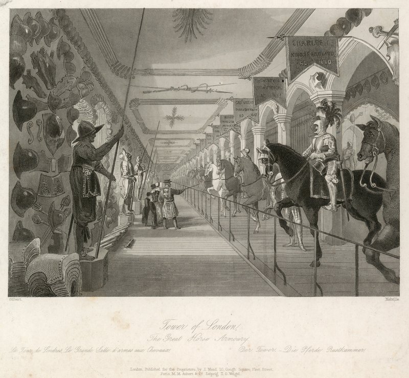 The Great Horse Armoury at the Tower of London