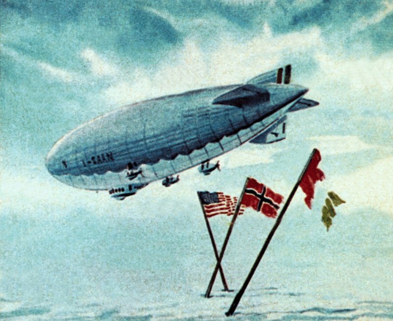 The Norge Airship by English School: Buy fine art print