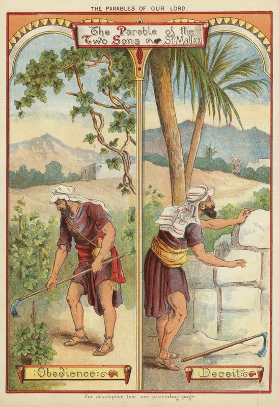 The Parables of Christ: The Parable of the Two Sons