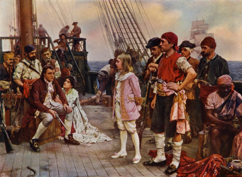 The Pirate's Prize by English School: Buy fine art print