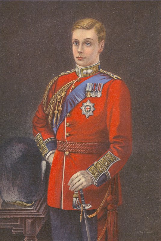 The Prince of Wales in the uniform of the Grenadier Guards