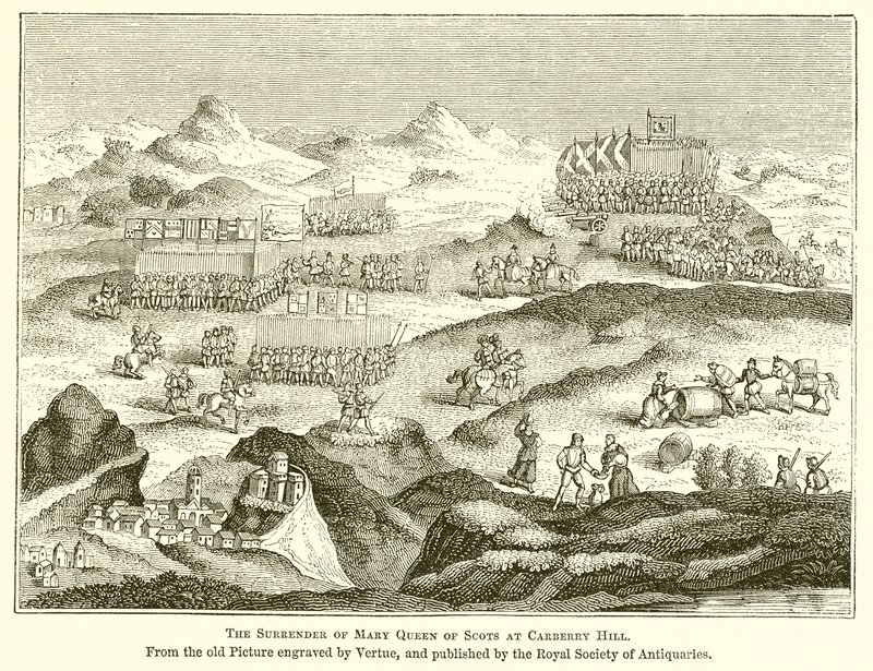 The Surrender of Mary Queen of Scots at Carberry Hill