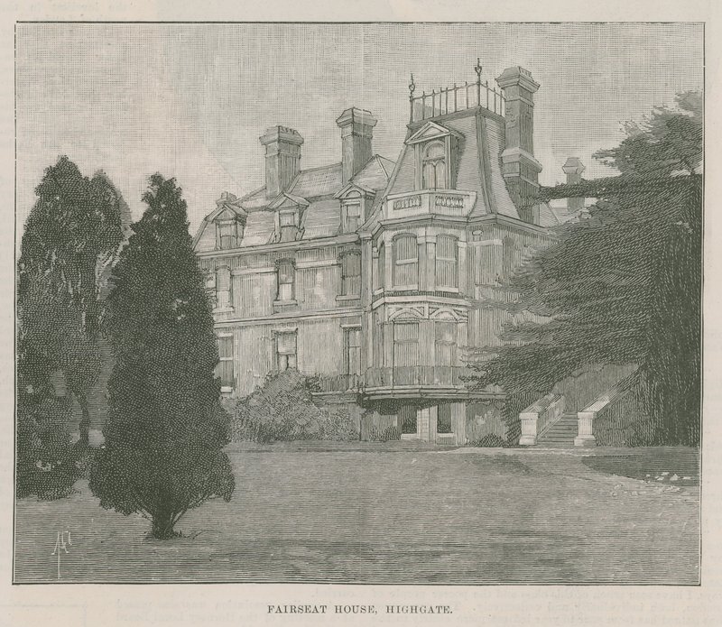 The new public park at Highgate: Fairseat House