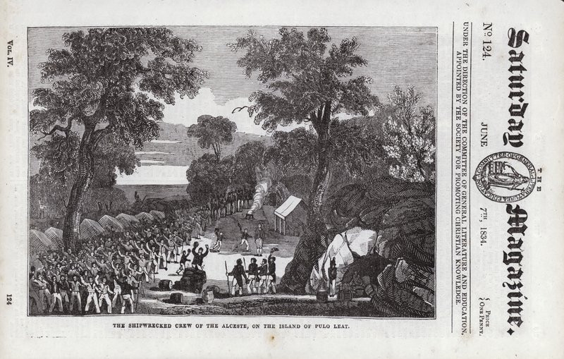 The Shipwrecked Crew of the Alceste, on the Island of Pulo Lea