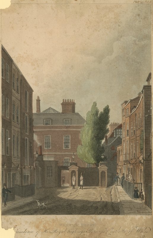Warwick House, Residence of Her Royal Highness Princess Charlotte of Wales