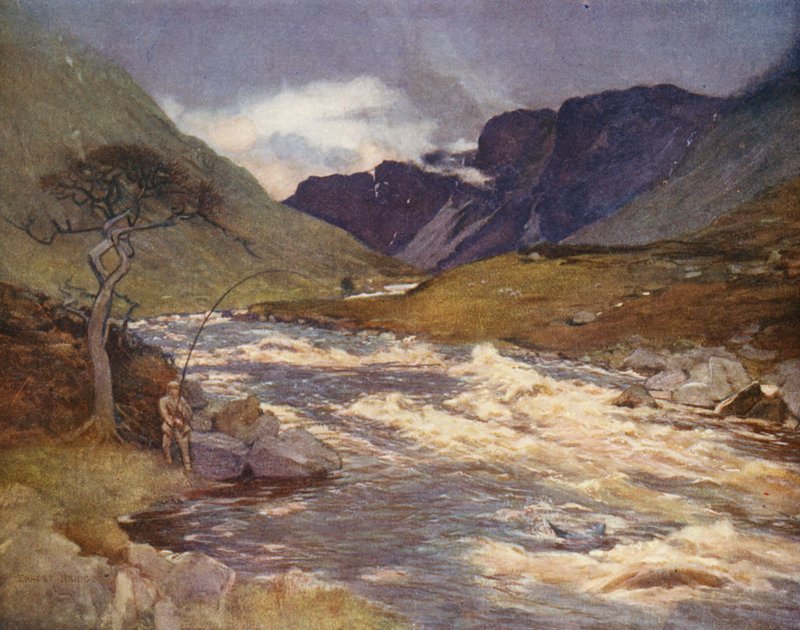 The River Awe by Ernest Edward Briggs: Buy fine art print