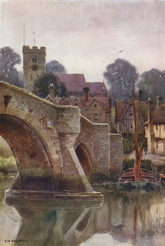Aylesford by Ernest William Haslehust: Buy fine art print