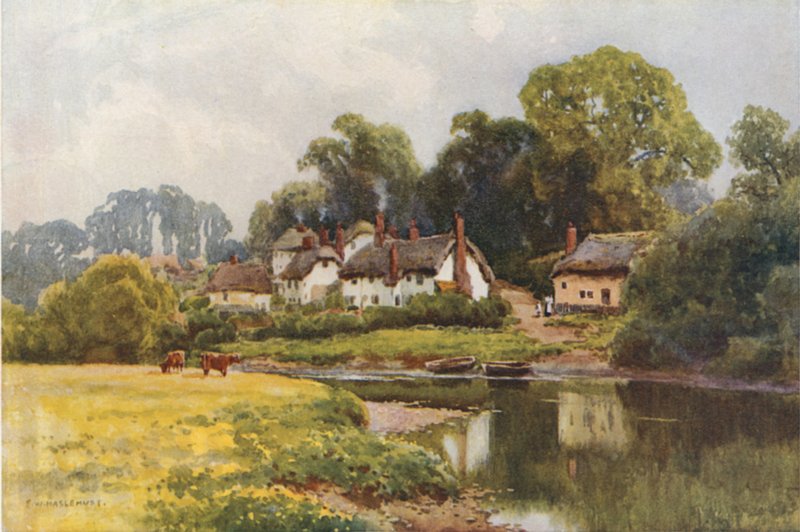 Countess Weir by Ernest William Haslehust: Fine art print
