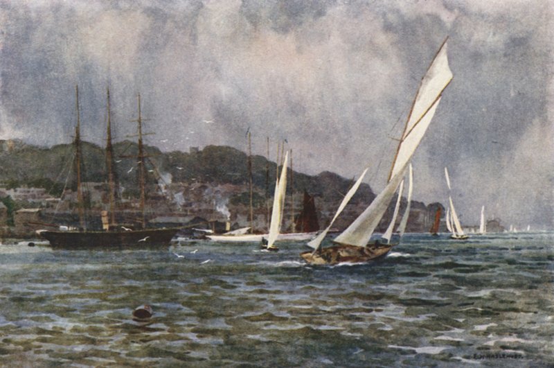 Cowes by Ernest William Haslehust: Premium art reproduction