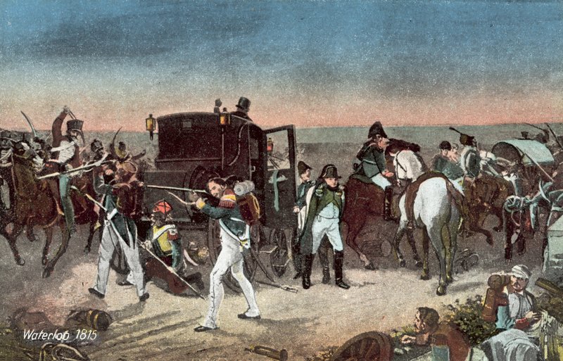 Waterloo 1815, The capture of the carriage of Napoleon
