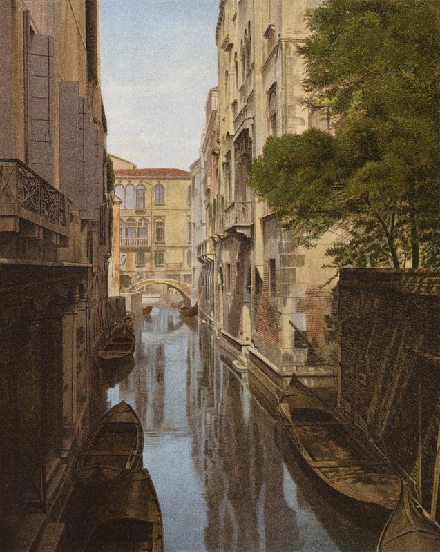 A Secluded Corner of Venice, Italy by European Photographer